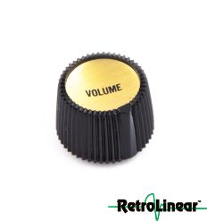 Knurled Volume Knob